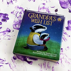 2-Pack Padded Board Books: Grandma's Wishes & Grandpa's Wish List, Ages 1-5 (Chunky Lift a Flap)