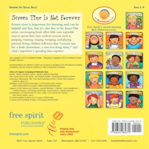 Screen Time Is Not Forever Board Book (Best Behavior®)