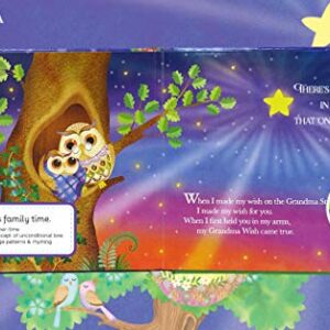 2-Pack Padded Board Books: Grandma's Wishes & Grandpa's Wish List, Ages 1-5 (Chunky Lift a Flap)