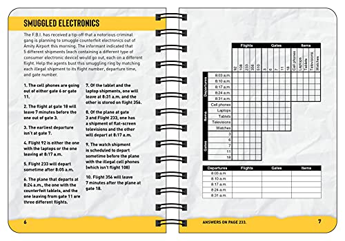 Brain Games - To Go - Forensic Puzzles: Investigate Crime Puzzles - Match DNA and Fingerprints - Decode Clues - Figure Out Who Done It