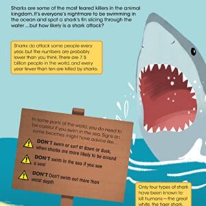 Shark Facts & Activity Book For Kids 5-9: Activities and Information on Hammerhead, Tiger, Great White, Whale Sharks and more with Coloring, Mazes, Experiments (Gold Stars Series)