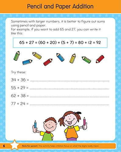 Third Grade Math Workbook Ages 8 to 9: 75+ Activities Multiplication & Division, Fractions, Area & Perimeter, Data, Math Facts, Word Problems, ... (Common Core) (English and Korean Edition)