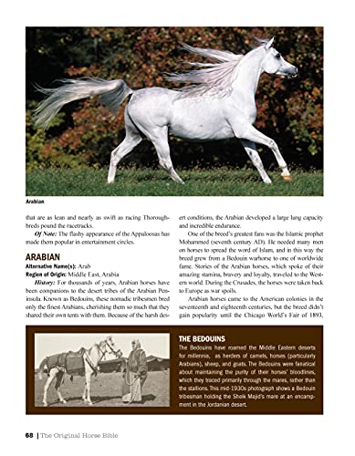 The Original Horse Bible, 2nd Edition: The Definitive Source for All Things Horse (CompanionHouse Books) 210 Breed Profiles, Training Tips, Riding Insights, Competitive Activities, Grooming and Health