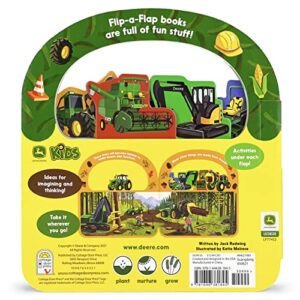 John Deere Kids Machines at Work: Explore Tractors, Vehicles, & Tools Around the Farm - Children's Lift-A-Flap Board Book (John Deere Kids; Flip-a-Flap Children's Interactive Take-Along Board Books)