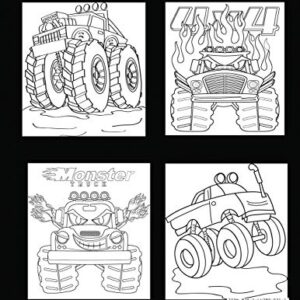 Monster Truck Coloring Book