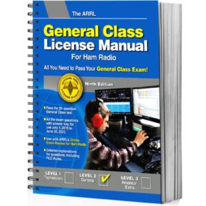 arrl general class license manual for ham radio 9th edition - complete study guide with exam questions for operating on hf bands and digital modes