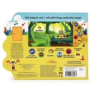 Let's Sing Construction Songs 6-Button Children's Song Board Book