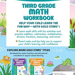 Third Grade Math Workbook Ages 8 to 9: 75+ Activities Multiplication & Division, Fractions, Area & Perimeter, Data, Math Facts, Word Problems, ... (Common Core) (English and Korean Edition)