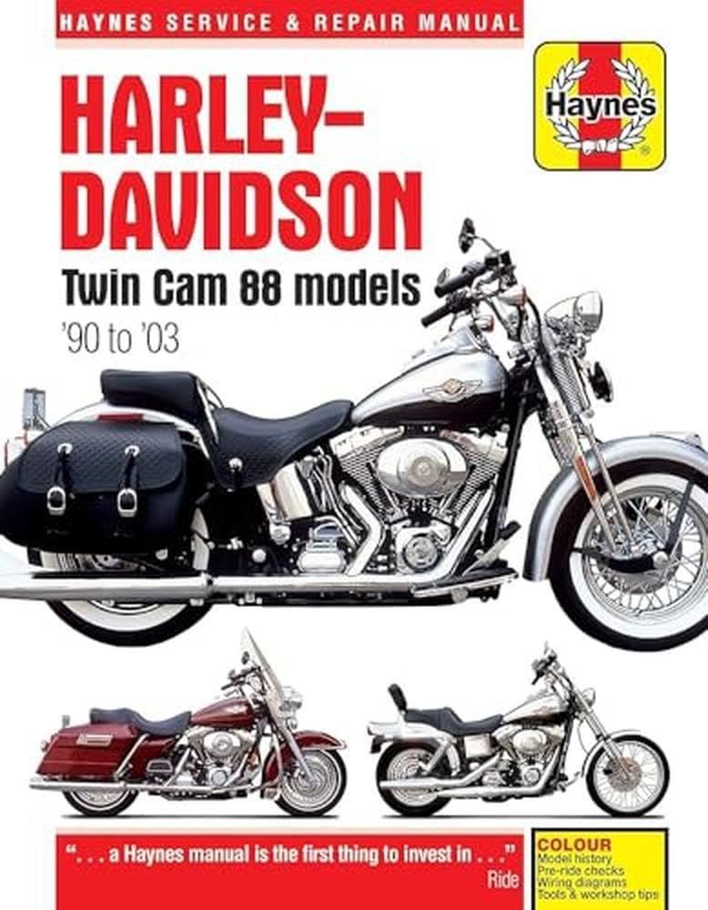 Harley-Davidson Twin Cam 88, 96 & 103 Models (99 - 10) Haynes Manual (Paperback)