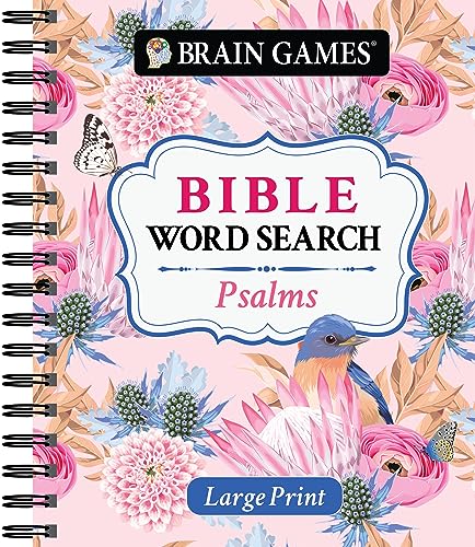 Brain Games - Large Print Bible Word Search: Psalms (Brain Games - Bible)