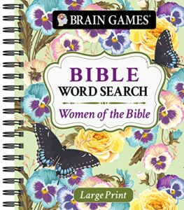 brain games - large print bible word search: women of the bible (brain games - bible)