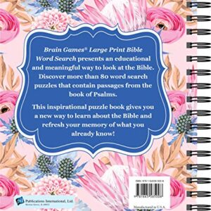 Brain Games - Large Print Bible Word Search: Psalms (Brain Games - Bible)