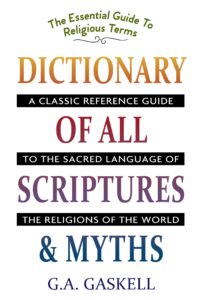 dictionary of all scriptures and myths