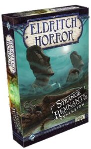 eldritch horror strange remnants board game expansion | mystery game | cooperative board game for adults and family | ages 14+ | 1-8 players | avg. playtime 2-4 hours | made by fantasy flight games