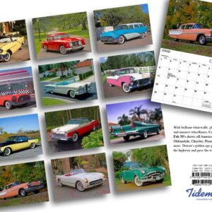 Cars of the Fab 50s 2023 Calendar