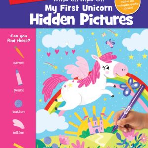 Write-On Wipe-Off My First Unicorn Hidden Pictures (Write-On Wipe-Off My First Activity Books)