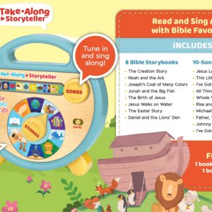 Bible Stories and Songs Interactive Electronic Take Along Storyteller with 11 Books (Little Sunbeams)