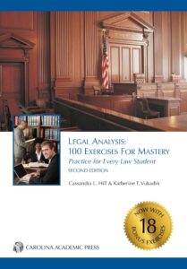 legal analysis: 100 exercises for mastery, practice for every law student