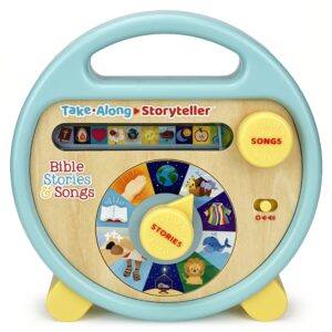 Bible Stories and Songs Interactive Electronic Take Along Storyteller with 11 Books (Little Sunbeams)