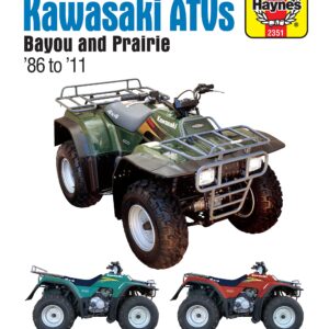 Kawasaki Bayou & Prairie ATVs (86-11) Haynes Repair Manual (Paperback)