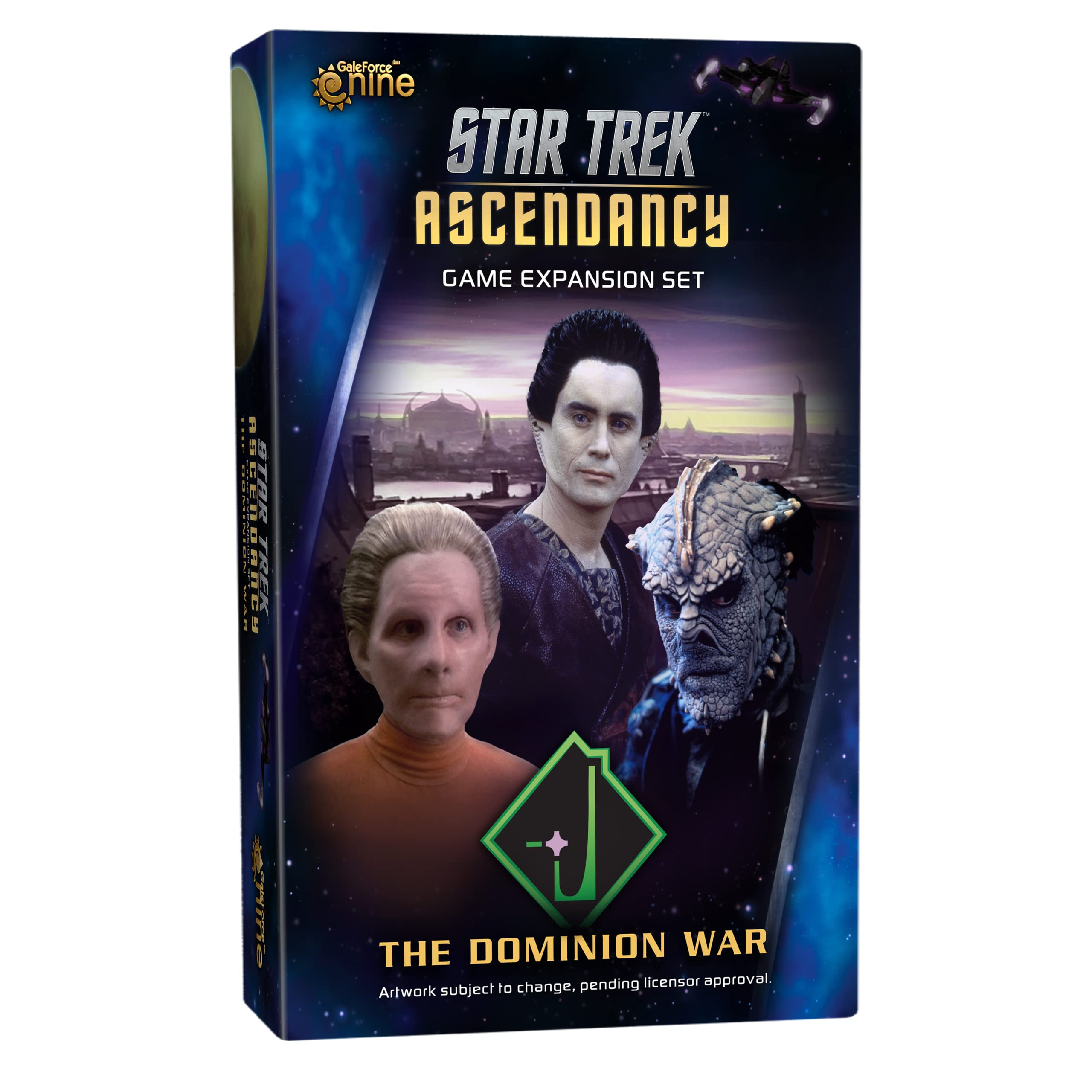 Gale Force Nine Star Trek Ascendancy Game Expansion Set: The Dominion War, Multi