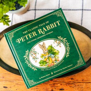 The Classic Tale of Peter Rabbit: The Collectible Leather Edition (Illustrated Classic Children's Stories By Beatrix Potter)