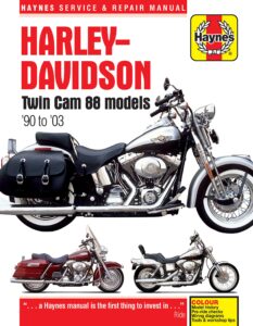 harley-davidson twin cam 88, 96 & 103 models (99 - 10) haynes manual (paperback)