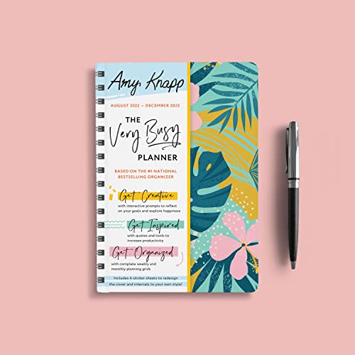 2023 Amy Knapp's The Very Busy Planner: 17-Month Weekly Organizer for Women with Stickers (Student and Family Planner, Thru December 2023) (Amy Knapp's Plan Your Life Calendars)