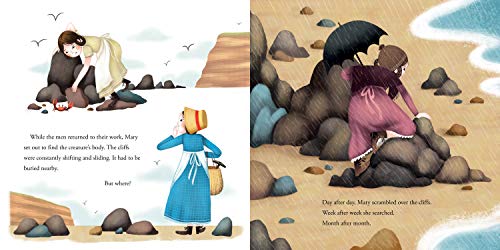 Dinosaur Lady: The Daring Discoveries of Mary Anning, the First Paleontologist (Women in Science Biographies, Fossil Books for Kids, Feminist Picture Books, Dinosaur Gifts for Kids)