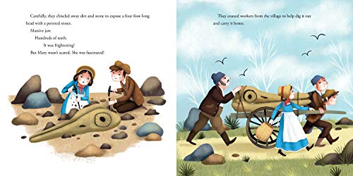 Dinosaur Lady: The Daring Discoveries of Mary Anning, the First Paleontologist (Women in Science Biographies, Fossil Books for Kids, Feminist Picture Books, Dinosaur Gifts for Kids)