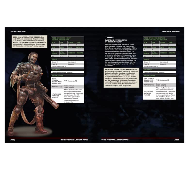 Word Forge Games The Terminator RPG Core Rulebook