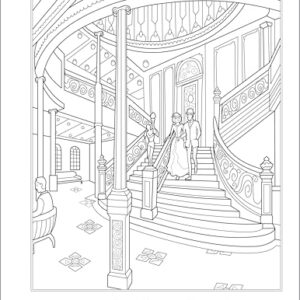 Titanic Coloring Book for Kids: 30 Coloring Activities to Learn About the Titanic