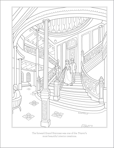 Titanic Coloring Book for Kids: 30 Coloring Activities to Learn About the Titanic