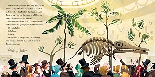 Dinosaur Lady: The Daring Discoveries of Mary Anning, the First Paleontologist (Women in Science Biographies, Fossil Books for Kids, Feminist Picture Books, Dinosaur Gifts for Kids)