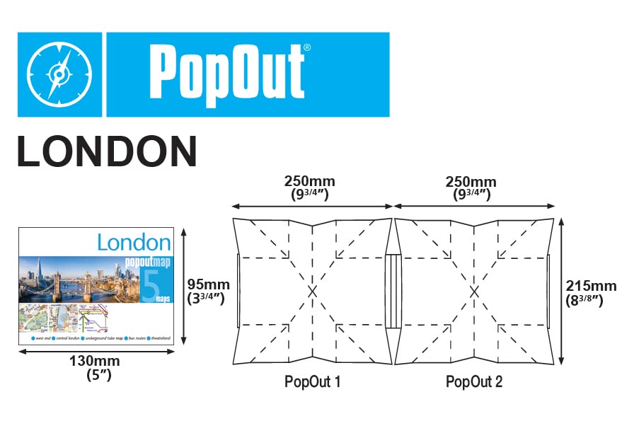 London PopOut Map (PopOut Maps)