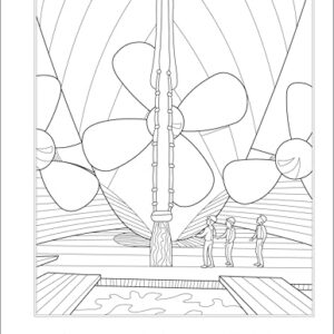 Titanic Coloring Book for Kids: 30 Coloring Activities to Learn About the Titanic