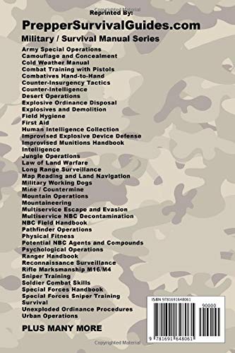 Special Forces Medic Handbook: Official Updated Version - 720+ Pages (Prepper Survival Army)