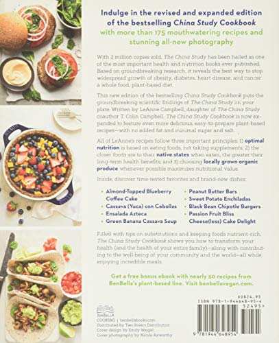 The China Study Cookbook: Revised and Expanded Edition with Over 175 Whole Food, Plant-Based Recipes