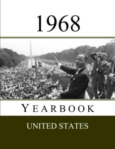 1968 us yearbook: original book full of facts and figures from 1968 - unique birthday gift / present idea.