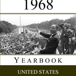 1968 US Yearbook: Original book full of facts and figures from 1968 - Unique birthday gift / present idea.