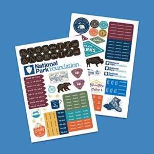 2023 National Park Foundation Planner: 12-Month Weekly Engagement Nature Calendar with Stickers (Thru December 2023)