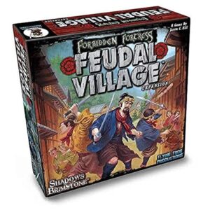 flying frog productions | feudal village: shadows of brimstone exp | board game | ages 12+ | 1-4 players | 120 minutes playing time, (ffp0714)