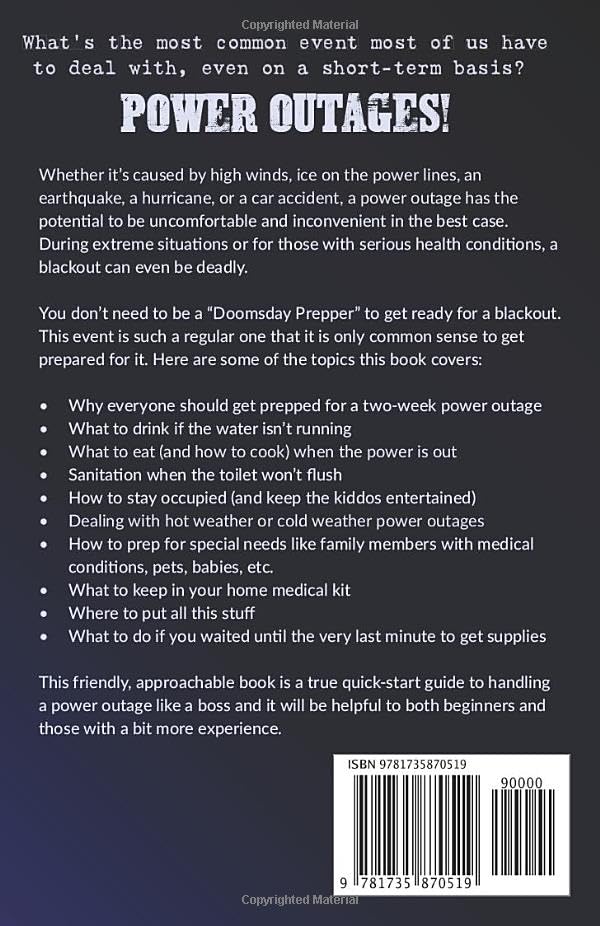 The Blackout Book: A Quick Start Guide to Handling a Power Outage Like a Boss