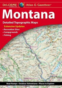 delorme atlas & gazetteer montana