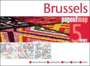 brussels popout map (popout maps)