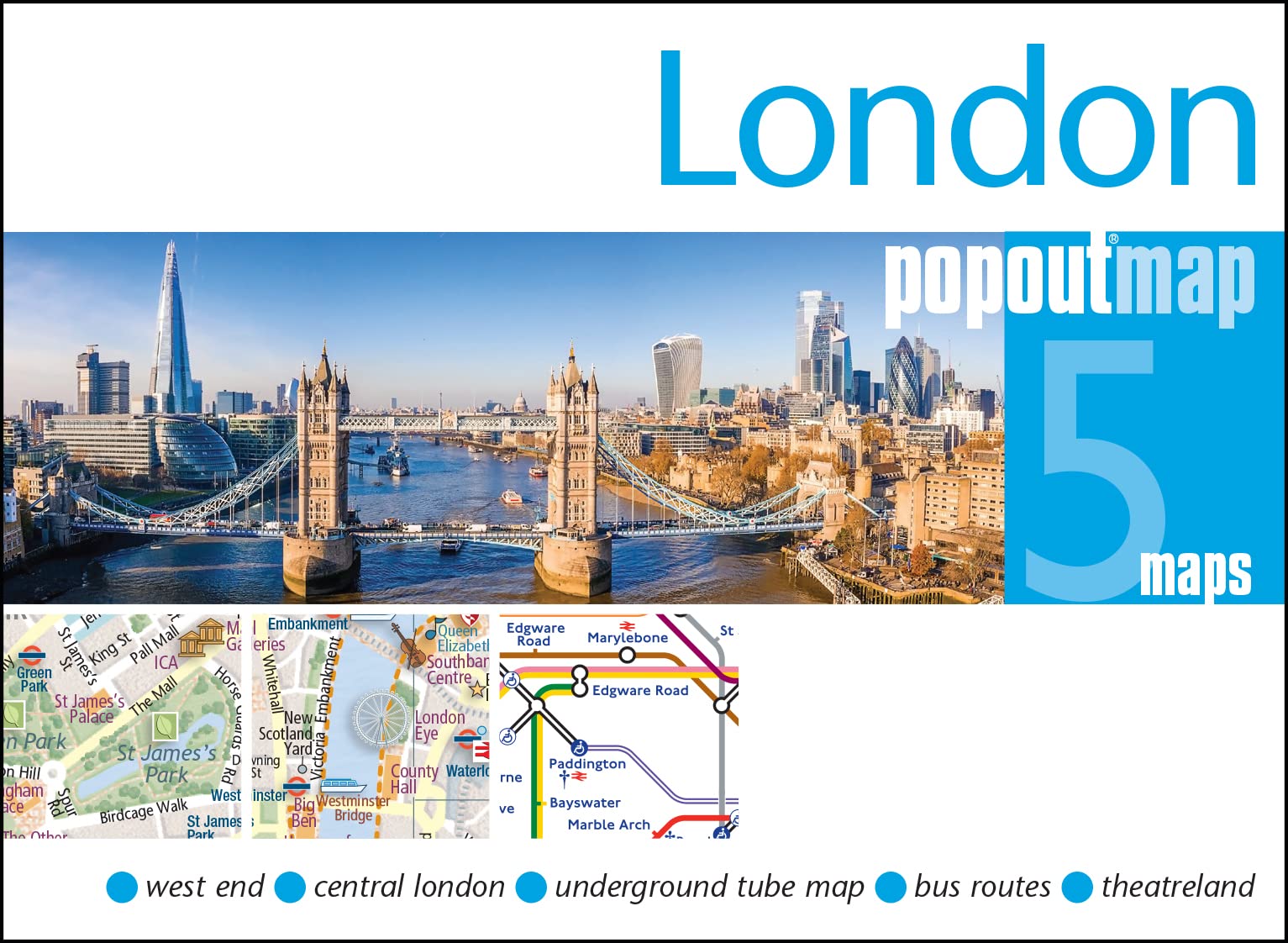 London PopOut Map (PopOut Maps)