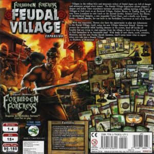 Flying Frog Productions | Feudal Village: Shadows of Brimstone Exp | Board Game | Ages 12+ | 1-4 Players | 120 Minutes Playing Time, (FFP0714)