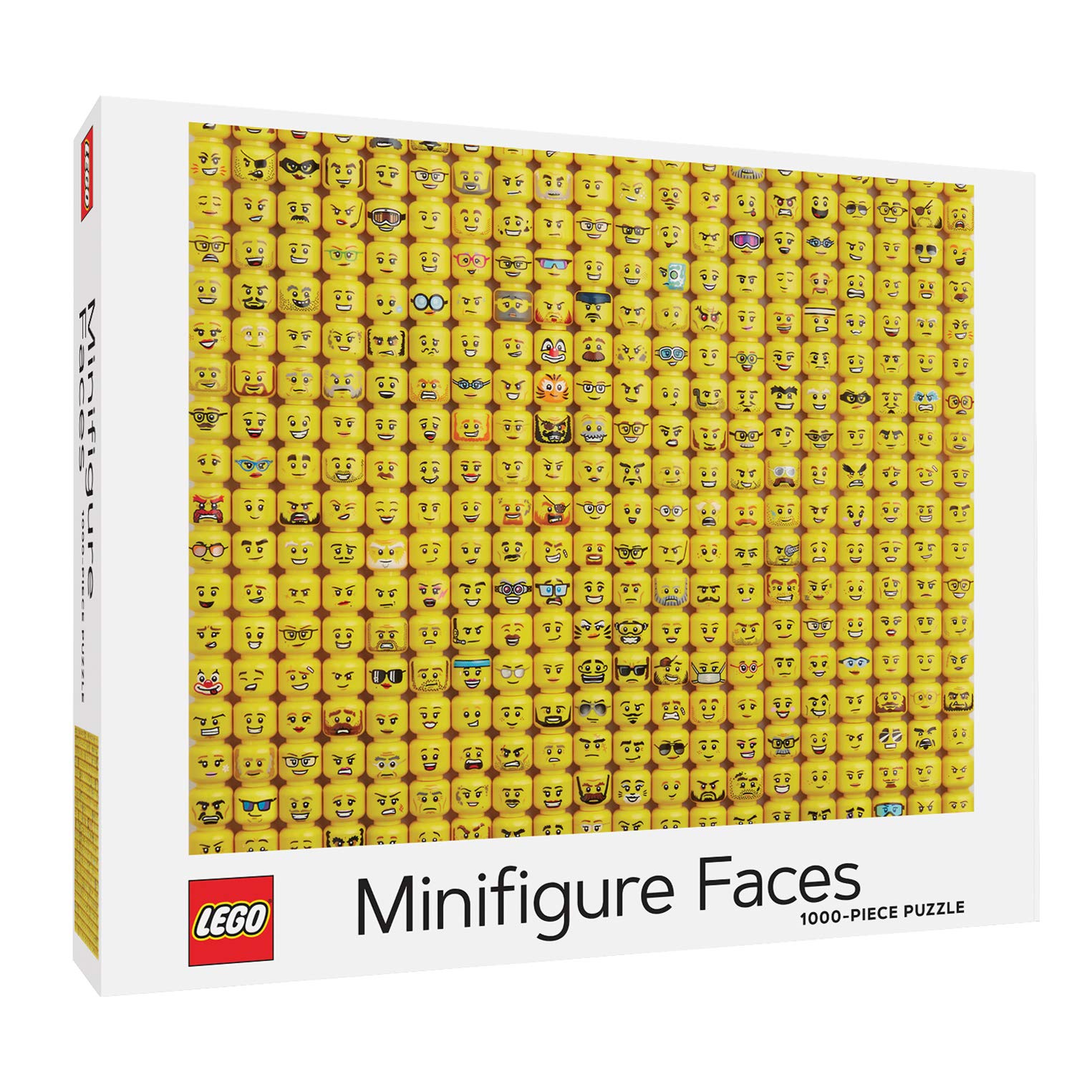 LEGO Minifigure Faces 1000-Piece Jigsaw Puzzle