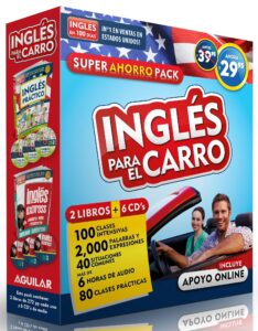 inglés para el carro - audiopack (2 paperback books + 6cds) / english in the car ? ahorropack (inglés en 100 días)