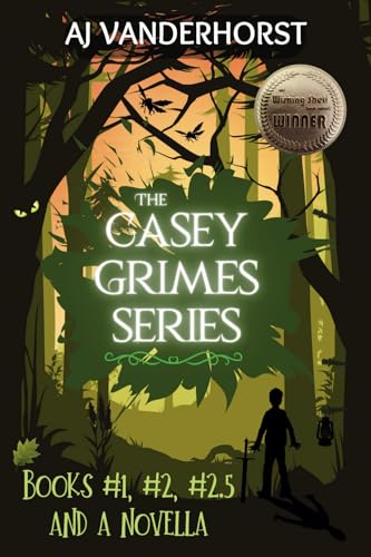 The Casey Grimes Series: The Mostly Invisible Boy, Trickery School, Crooked Castle & The Ghost of CreepCat